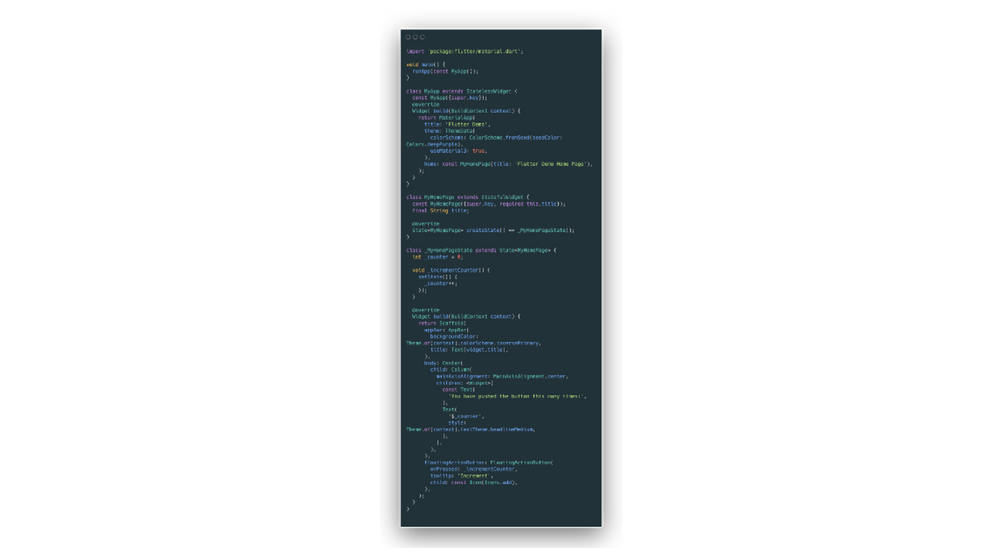 What Does A Flutter Code Structure Look Like To A Beginner? - An 