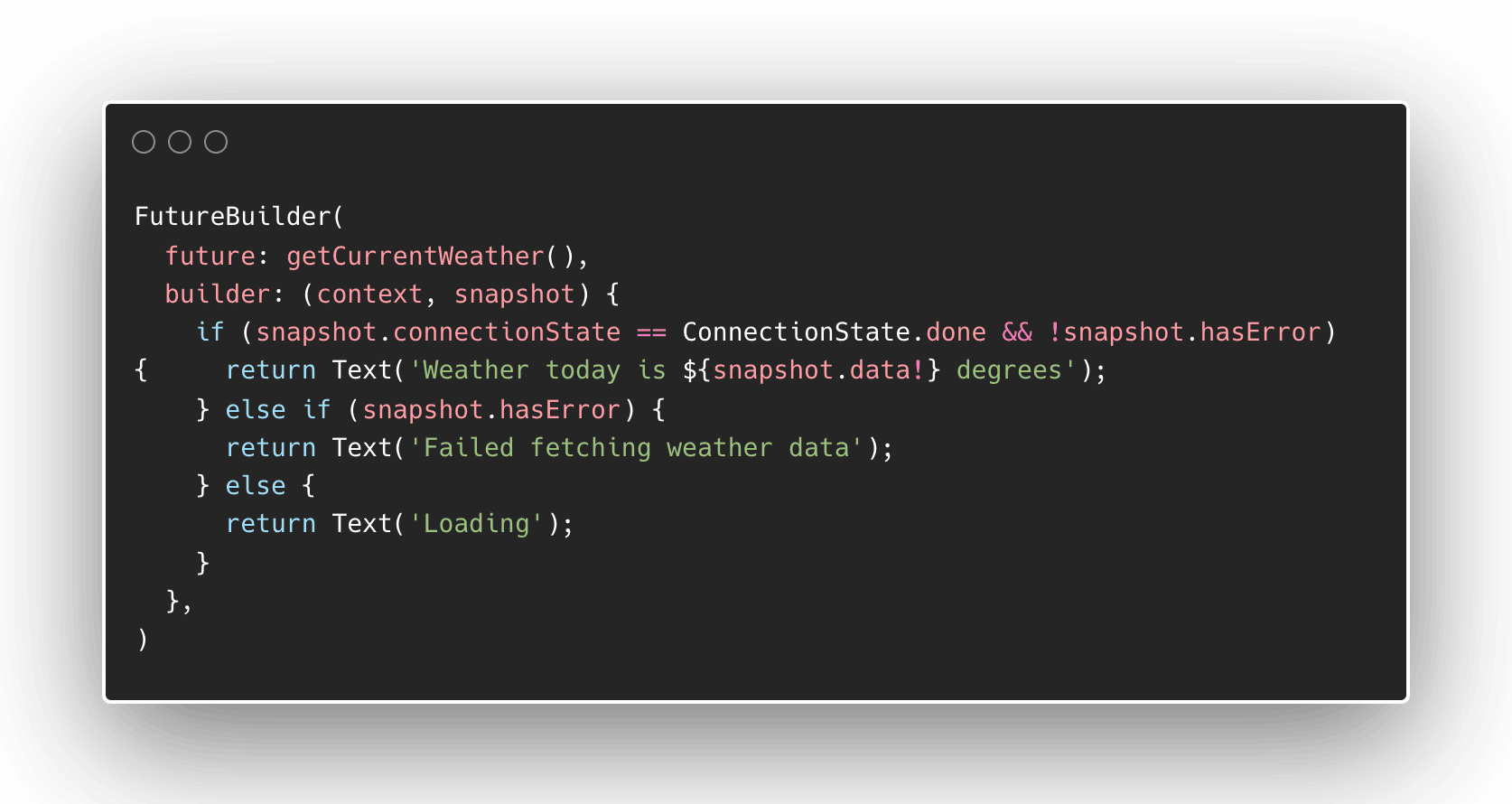 Using Future in Flutter - Get comfortable with asynchronous data