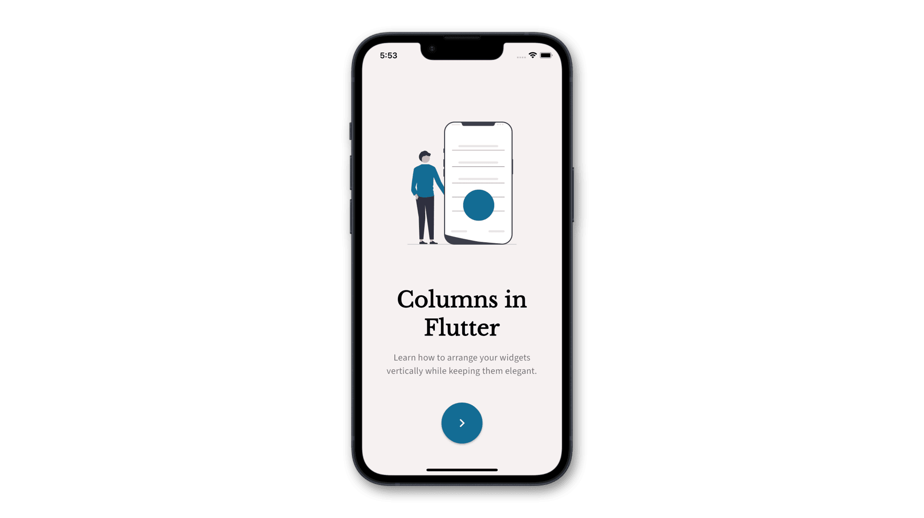 Columns in Flutter - Arrange Flutter widgets vertically