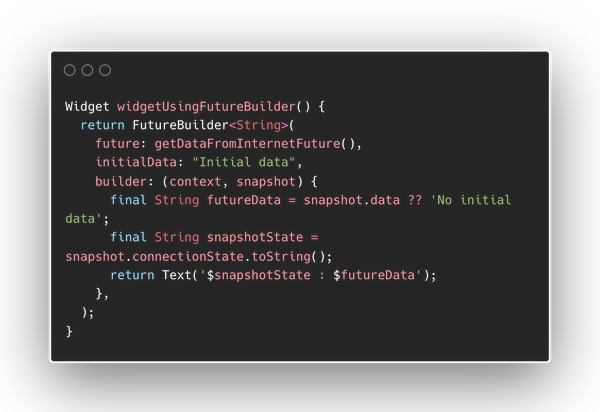 Using Future in Flutter - Get comfortable with asynchronous data